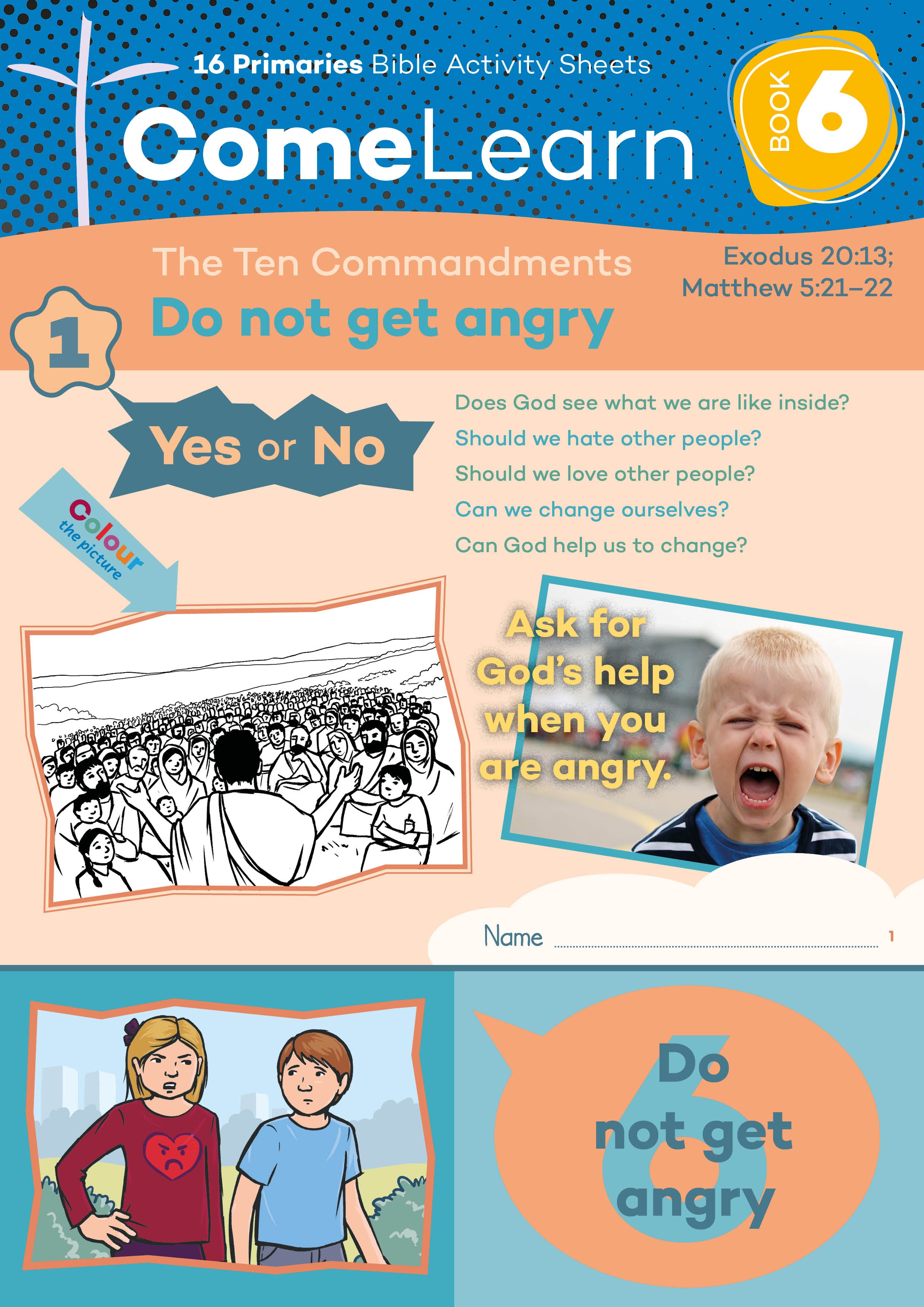 Book 6 - Primaries - Activity Sheets – Go Teach Publications