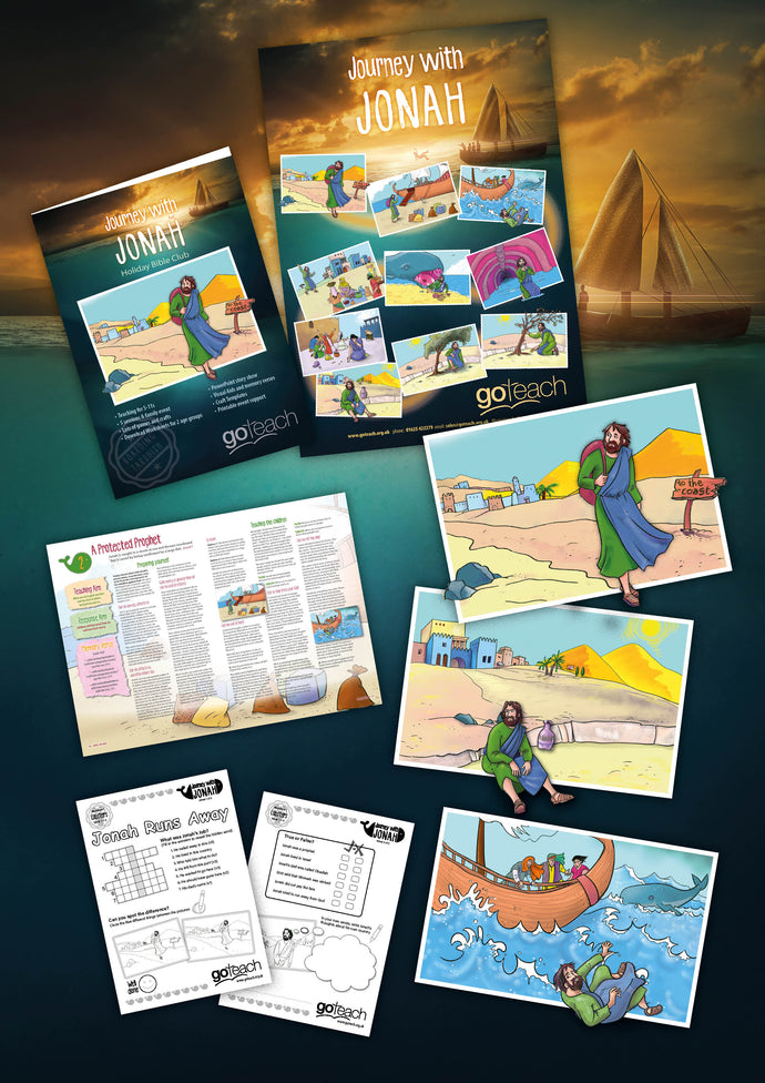 Journey With Jonah - Holiday Bible Club – Go Teach Publications