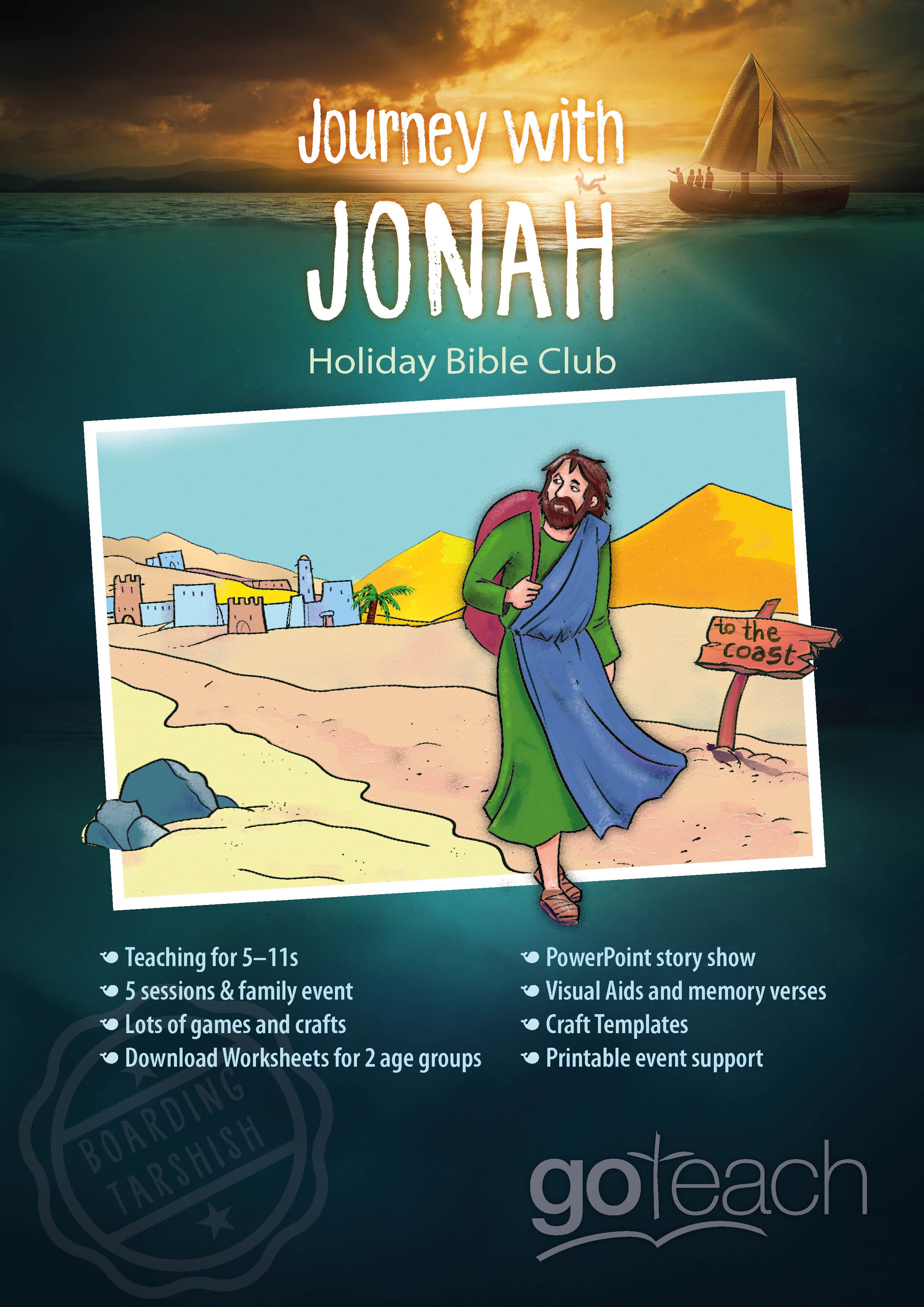 Journey With Jonah - Holiday Bible Club – Go Teach Publications
