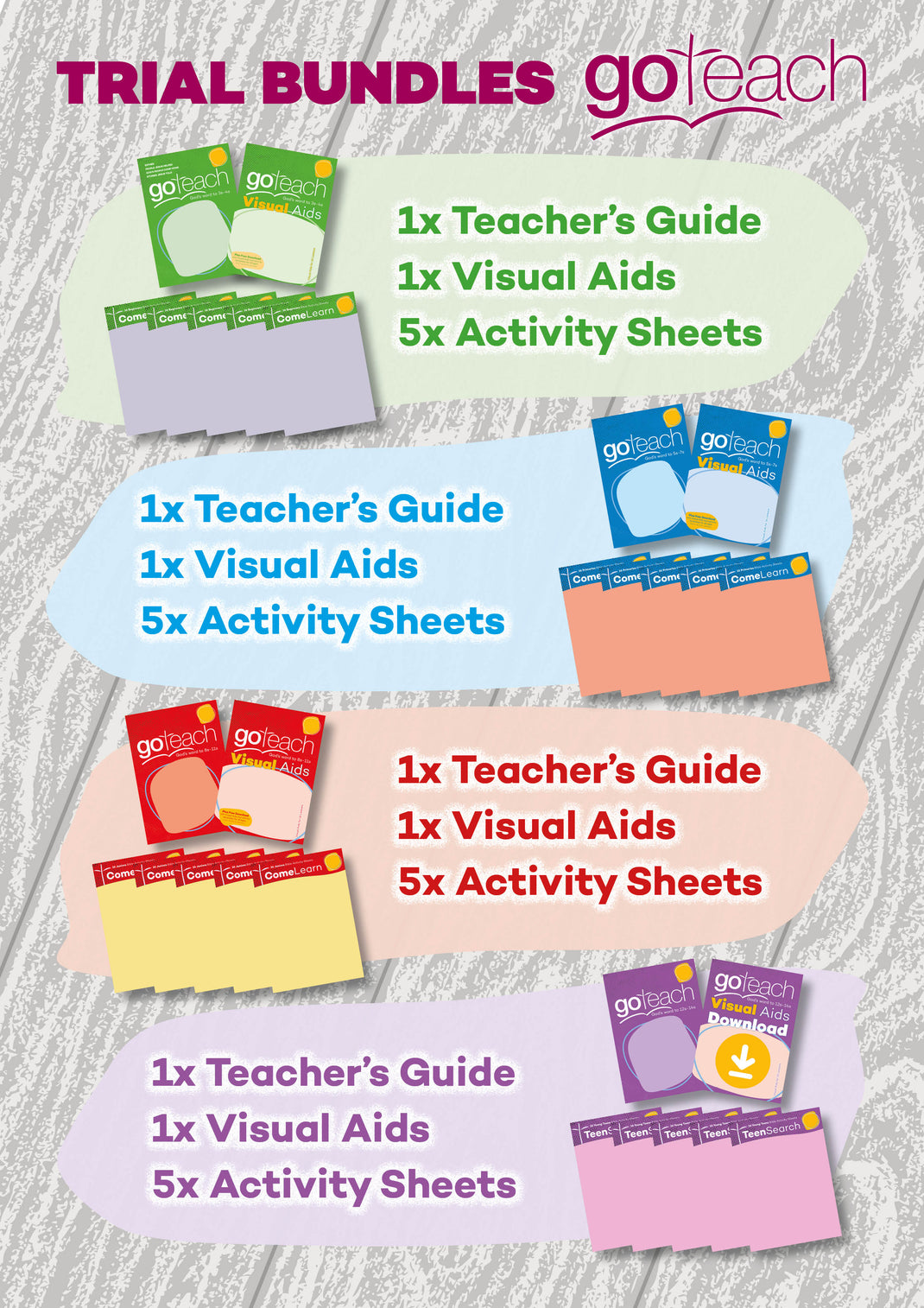 Products – Go Teach Publications